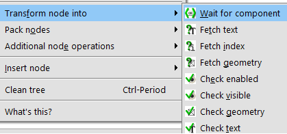 Node Transformations in QF-Test - QF-Test