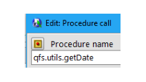 How to create procedure calls - QF-Test
